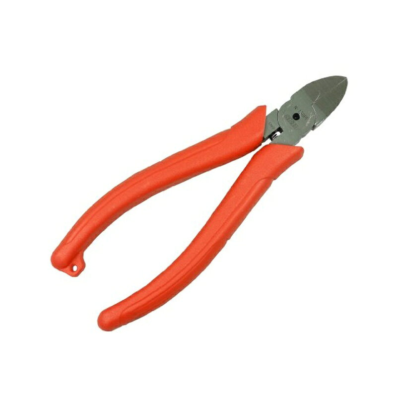 用途:軟質樹脂(プラスチック)等の切断 切断能力:(樹脂)径5.0mm 全長:約150mm、仕様:バネ付き・製造物責任保険付 熱処理:無酸化焼入れ・刃部高周波焼入れ、硬度(刃部):HRC56〜60 本体:特殊鋼、柄部:ポリ塩化ビニル 商品写...