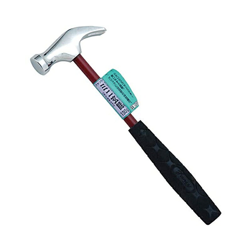 特徴:木柄の3倍の強度のグラスファイバーをハンドルに使用した、ミニタイプのハンマー 全長:約230mm 頭長:約78mm 口径:約21mm 材質:特殊炭素鋼S50C・グラスファイバー・合成ゴム 非常に使いやすいミニタイプのハンマー 【用途】...