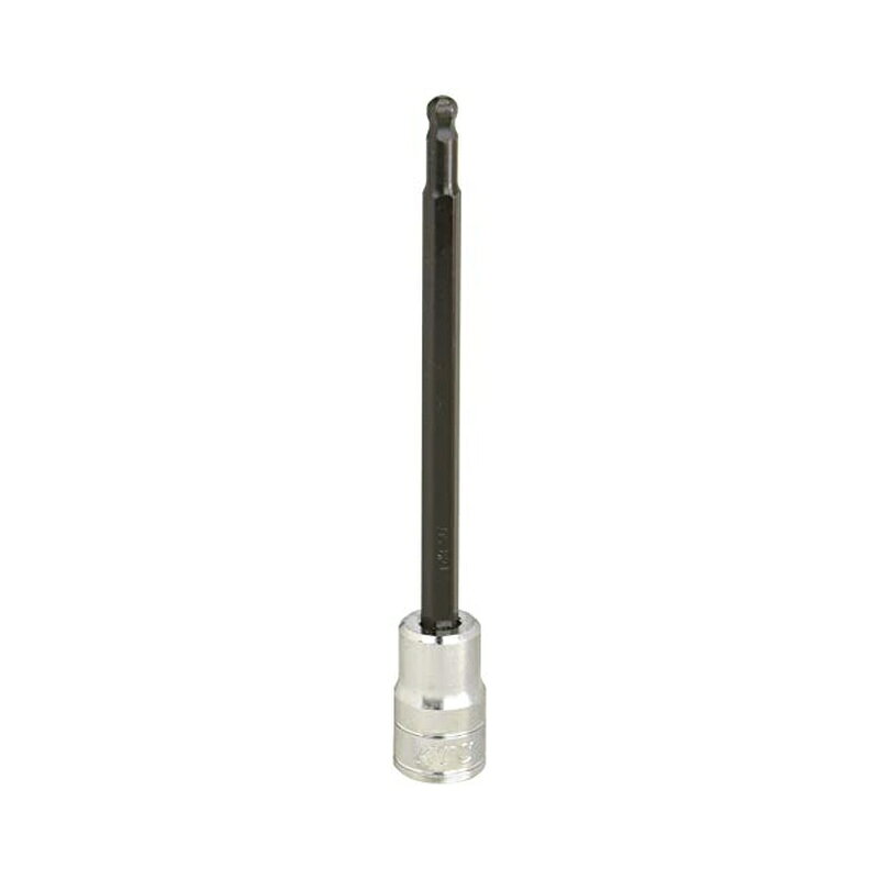 商品サイズ（約）：縦128×横17×奥行17mm。 商品重量（約）：62g。 特殊工具鋼。 仕様サイズ（約）：5mm、差込角：9.5sq.。 ボールポイント、ロングタイプ。 商品写真は、 お使いのモニター設定、お部屋の照明等により実際の商品...