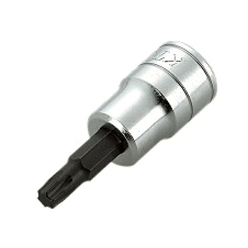 商品サイズ（約）：縦58×横22×奥行22mm。 商品重量（約）：119g。 特殊工具鋼。 仕様サイズ（約）：T55、差込角：9.5sq.。 ショートタイプ。 商品写真は、 お使いのモニター設定、お部屋の照明等により実際の商品と色味が異なる...