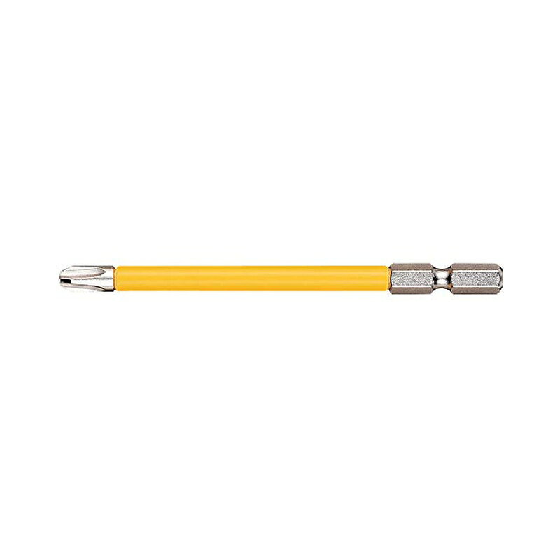 ・電動ボールグリップドライバー用替ビット。通常のインパクトドライバー(18V)でも使用可能。 ・強さとねばりが違うダイハード鋼使用、細軸、被覆チューブ付。端子台を傷つけることがありません。 商品写真は、 お使いのモニター設定、お部屋の照明等...