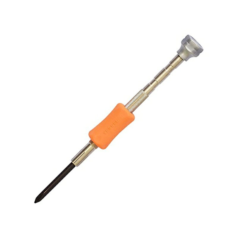 【用途】 精密機器・カメラ・時計・メガネ等の組立・修理・分解。 【特長】 ●クッショングリップはハンドルを自在にスライドできるので、使いやすいお好みの位置に移動できます。 ●ローレット加工で細かな回転が行えます。 ●豊富なサイズで多様な精密...