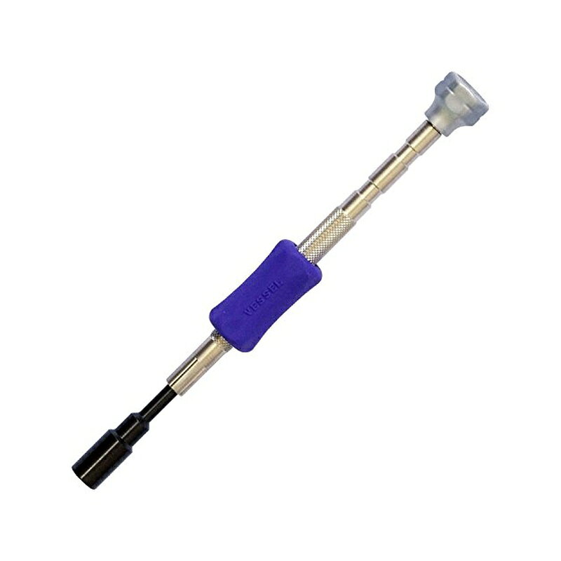 【用途】 精密機器・スペーサー・ホビー等の組立・修理・分解 【特長】 ●本体はさびにくいステンレス製。 ●調整作業で使いやすいクッショングリップ。 ●早回しに便利な回転エンドキャップ＆ローレット。 商品写真は、 お使いのモニター設定、お部屋...