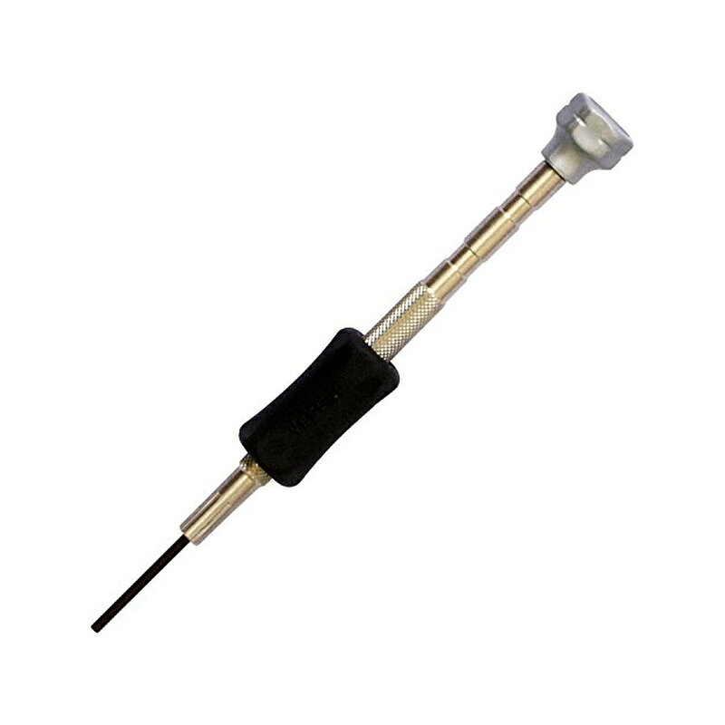 【用途】 精密機器・ホビー等の組立・修理・分解に。 【特長】 ●使い易い位置に移動可能なクッショングリップ付、早回しや調整時に使い易い。 ●本体はさびにくいステンレス製。 商品写真は、 お使いのモニター設定、お部屋の照明等により実際の商品と...