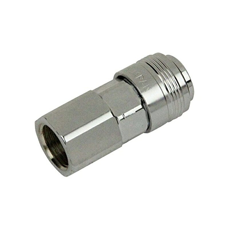 用途:汎用エアソケット 接続ねじ:めねじRc3/8、サイズ:51.2X23、重量:81g 適用流体:空気、最高使用圧力:1.5MPa 同一商品:4977292436762(SK11・DSLソケットL3F・S-OL23FL110) 本体:鋼鉄...