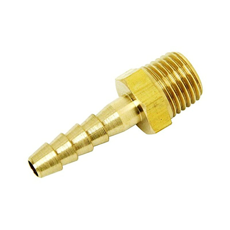 接続ねじ:おねじR(PT)1/4 接続ウレタンホース:内径6.5mm ホース口:7mm 最高使用圧力:1.5MPa、適用流体:空気 材質:真鍮 商品写真は、 お使いのモニター設定、お部屋の照明等により実際の商品と色味が異なる場合がございます。