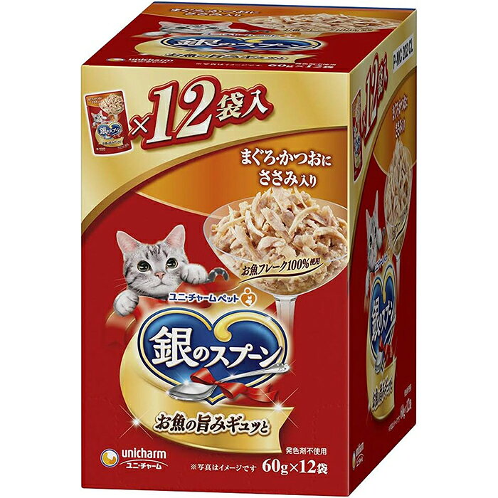 たっぷりの身とうまみで抜群のおいしさを実現 ねこが大好きなやわらかゼリータイプ 【原材料名】 魚介類(かつお、まぐろ、フィッシュエキス)、ささみ、調味料、増粘多糖類 エネルギー：約25kcal/1袋あたり 商品写真は、 お使いのモニター設定...