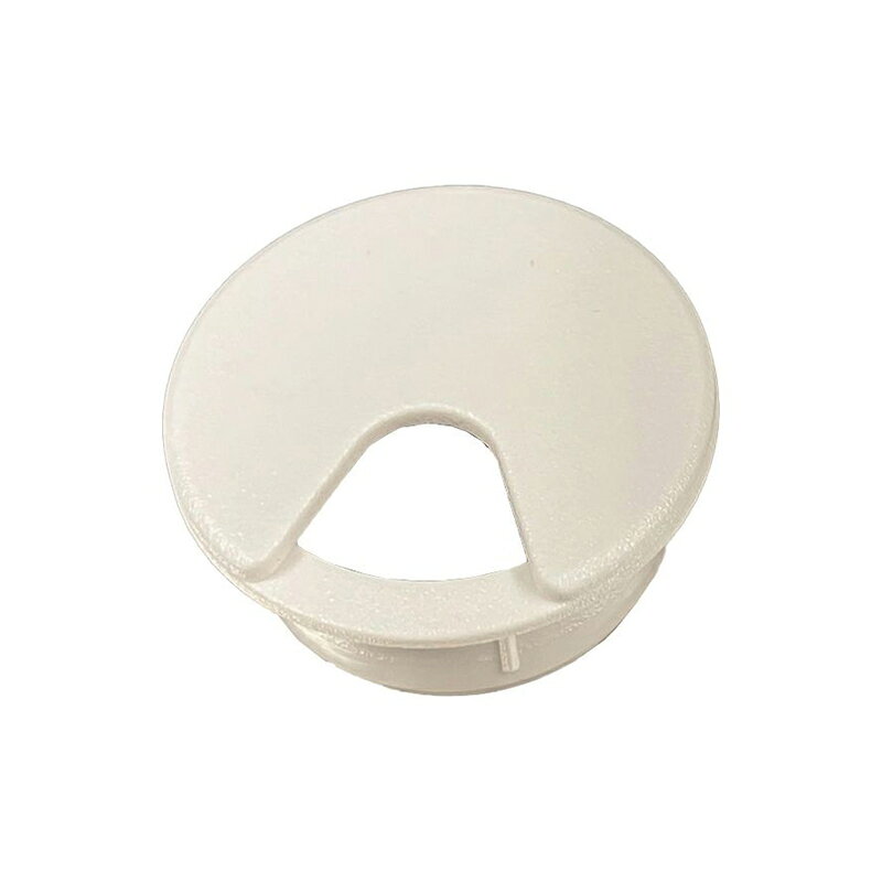 フタを取外して使用可能 家具などに取付け、配線コードを通すのに使用 開口部は外に向かって少し広くなっているので、取外しがしやすい 外寸：45φ 高さ：18mm 材質：ABS樹脂 商品写真は、 お使いのモニター設定、お部屋の照明等により実際の...