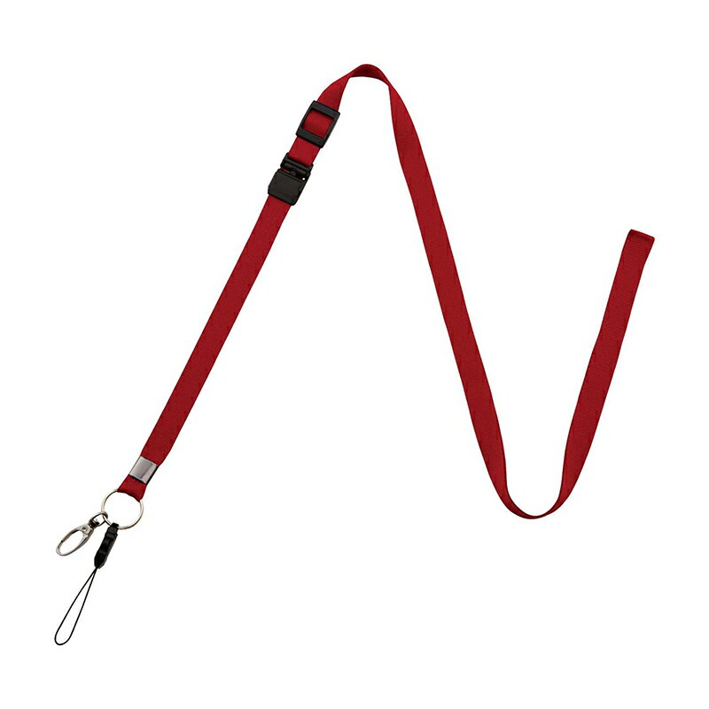 ハンディーターミナルやPHSの携帯に便利な15mm幅ストラップ。 長さ900mm〜最長1600mmまで使用できる幅広15mmのロングストラップ。 ひもサイズ/長さ最長約160cm、幅約15mm 金属フック付 脱着パーツ付 商品写真は、 お使...