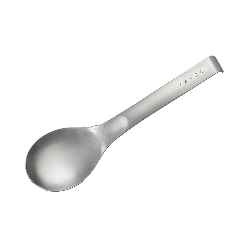＜ヨシカワ EAトCO スクウ サービングスプーン Suqu serving spoon イイトコ AS0024＞ 先端の丸みと深すぎない曲面で、食器や鍋のふちに沿って最後まできれいにとることができるサービングスプーン。 持ち手の端がフック...