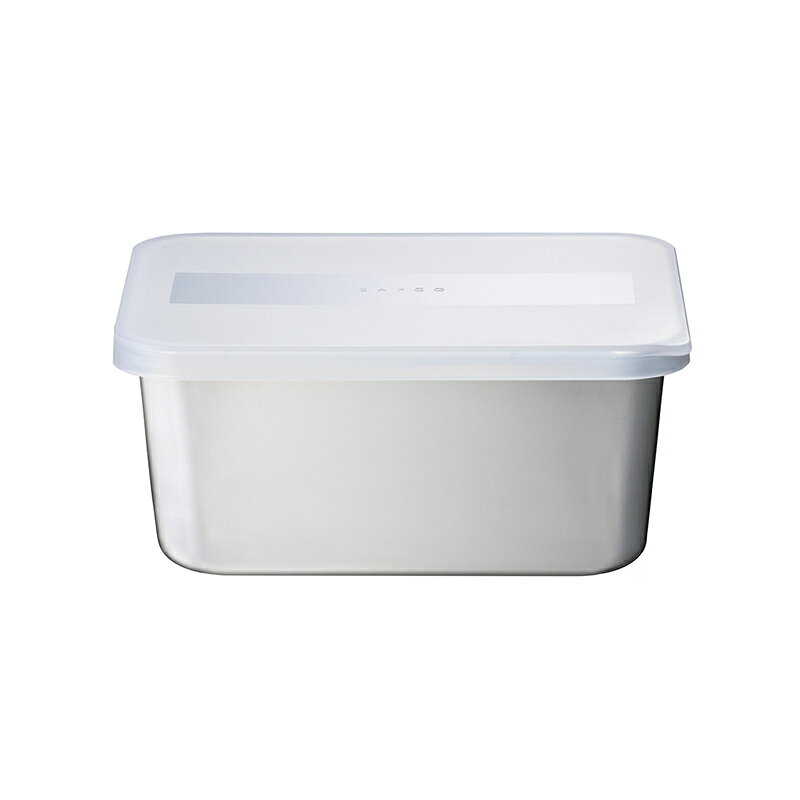 ＜ヨシカワ EAトCO ヨウキ フードコンテナ ホワイト Youki food container 650ml イイトコ AS0033＞ 清潔に使えて、すばやく冷やせるステンレス製のフードコンテナー。　　 においがつきにくく、冷蔵、冷凍保存...