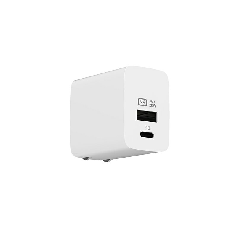 Power Delivery対応端末を高速充電可能。USB-A 1ポートとUSB Type-C 1ポート搭載。 ※国や地域によってコンセント形状が異なります。別途変換プラグが必要な場合があります。 ※USBケーブルは付いておりません。各機器...