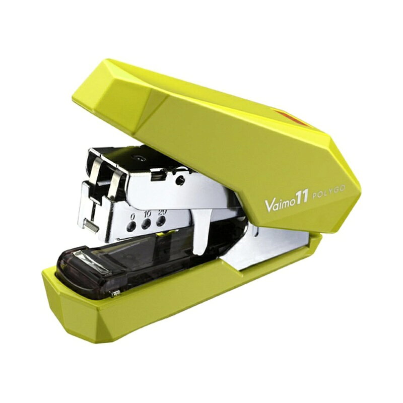 Vaimo11シリーズ最小・最軽量モデル。手にフィットするサイズのコンパクトなバイモ。50本の針装てん。 歯形状のドライバ（針押し板） 針の両肩を正確にガードしながら、まっすぐに集中したチカラを加えることで、細い針の変形を防いでいます。 左...