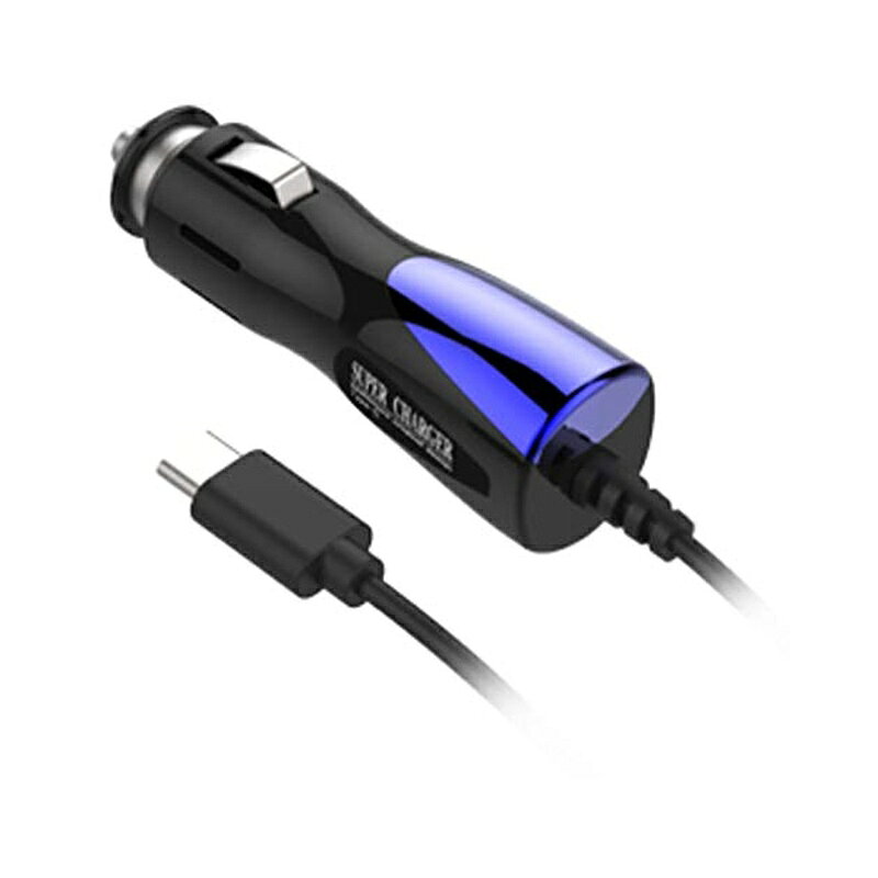●青く光る通電LED付き。 ●充電しながら、通話や待ち受けも可能。 ●12V車、24V車で使用できます。 ●ストレートコードタイプ。 【商品仕様】 ●型式：AJ-547 本体サイズ(幅×高さ×奥行)mm：約24×78×24mm 本体重量：約...