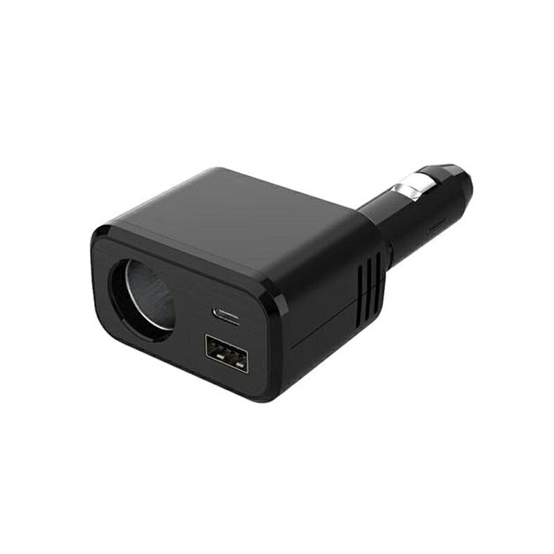 ●1つのDCソケット、Type-CとリバーシブルUSB-Aの2ポートを備えたダイレクトタイプの増設ソケット。 ●12/24V両方の電源に対応、トラック等にも使用可能。 ●USB PD(Power Delivery)規格対応。 　USB Ty...