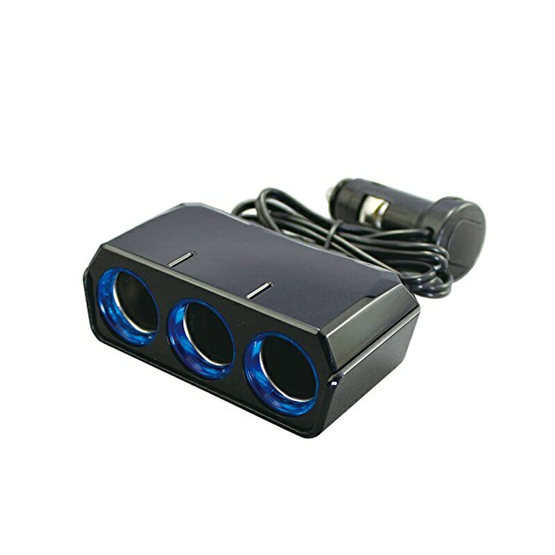 ●3種類の電装品が使える。 ●コードがすっきり取りまわせるスマート配線設計。 ●両面テープ貼付。 ●10Aヒューズ付き。 ●合計最大許容出力電流：約7A ●コード長：約1m 品番 PZ738 パッケージサイズ(H×W×Dmm) 180×12...