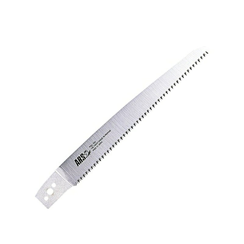 ピストル鋸25cm(細目)の替刃です。 ●高炭素刃物鋼 ●ハ—ドクロ—ム仕上げ ●鏡面研磨目立て ●アサリわけなし ●細目仕様 ●アルステックカット 刃長:250mm 材質;刃:高炭素刃物鋼 ピッチ:5.0mm 切り幅:1.2mm 商品写真...