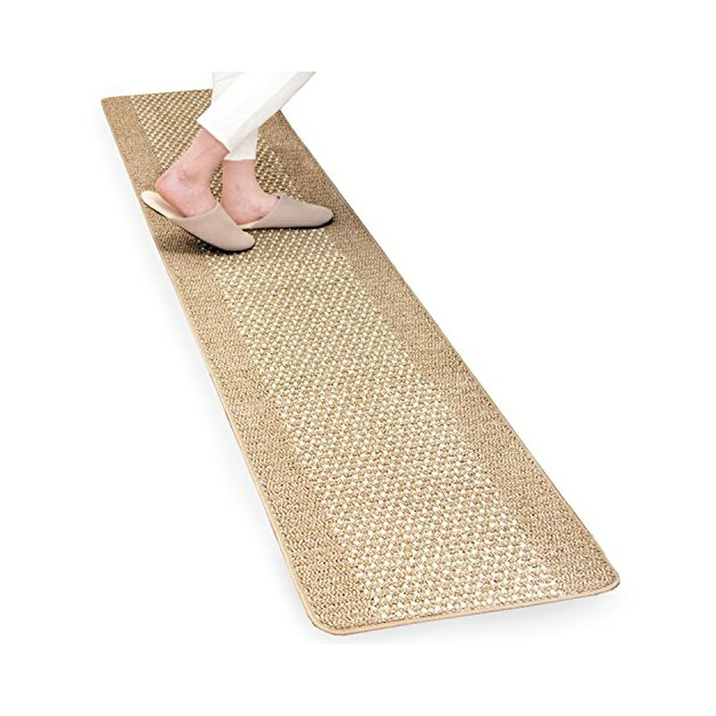 色: ベージュ 本体サイズ:約45×240×0.8cm 本体重量:約1100g 素材・材質:ポリプロピレン100%(裏面すべり止め加工) 原産国:日本 折りたためて洗濯が可能 裏面すべり止め加工 ※お洗濯の際は洗濯用ネットをご使用ください ...
