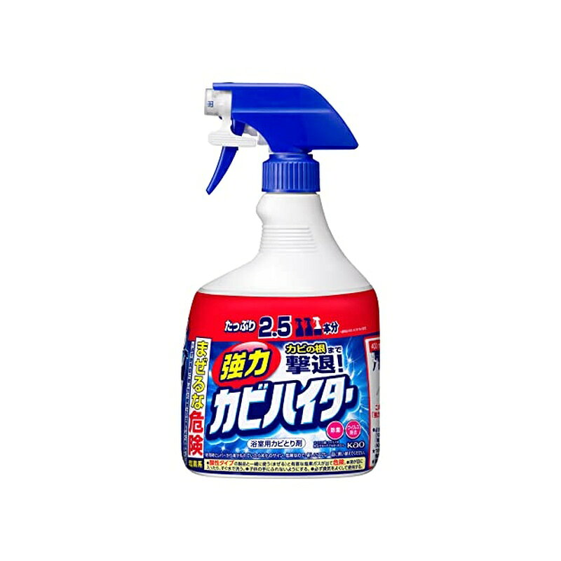 内容量:1000ml 表面は簡単に落とせても、黒カビの根はこするだけでは退治できない 強力カビハイターはカビの根まで撃退 垂直面のカビにも泡が密着 壁、棚の下側のゴムパッキンやシャワーホースなど、いままで落としにくかった場所のカビもしっかり...