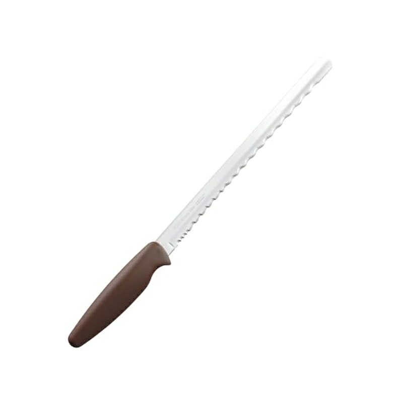 【3つの刃付けを組み合わせたパン切り包丁「Bready ONE」】 刃の異なる3つの刃付け形状を組み合わせたパン切り専用包丁です。硬いパンへの切り込みから、柔らかい中身のカット、最後の切り離しまでスムーズに行える設計を採用しています。握りや...