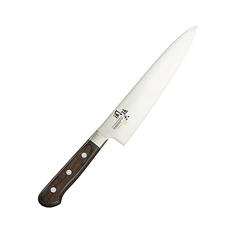 切れ味と堅牢性を 併せ持つ本格派 ・三工程刃付け：刃付け後にできる角を滑らかに研磨。 食材の切断抵抗を小さくすることで 爽快な鋭い切れ味を実現。 ・ステンレス単層材：サビにくくメンテナンスがしやすい。 ・重量バランスの良い本通し仕様 ・フィ...