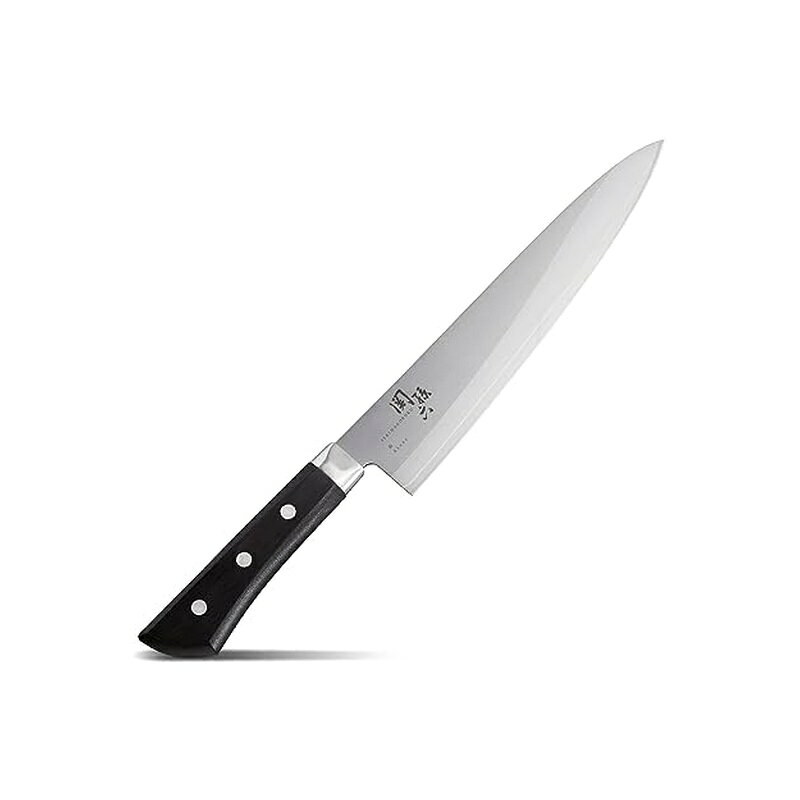三工程刃付けによる爽快な鋭い切れ味 三工程付け:刃付け後にできる角を滑らかに研磨。 食材の切断抵抗を小さくすることで 爽快な鋭い切れ味を実現。 ステンレス三層鋼:刃材は高硬度のステンレス刃物鋼、合わせ材は研ぎやすいステンレス材を採用すること...