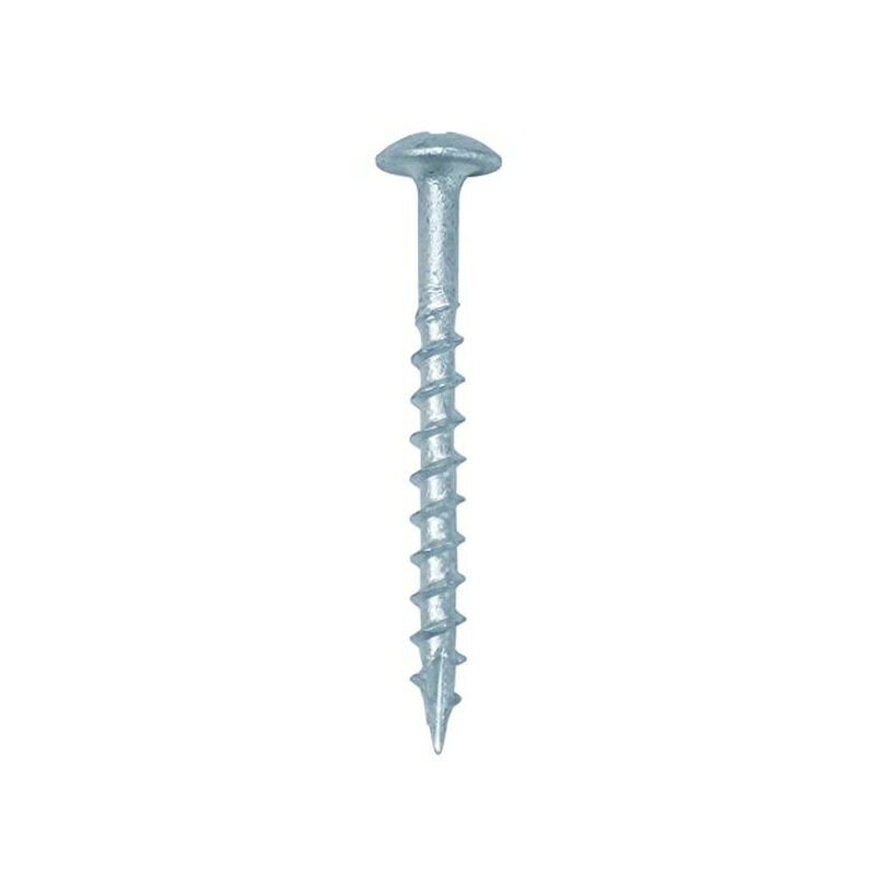 樋受金具の釘穴にも打てるねじ径3.5mmを採用しています。 ■用途 樋受金具の取り付けに。 ■仕様 トラス頭 ■材質 スチール 表面処理：ラスパート 樋受け セルフタッピング 木工ネジ 仕様 サイズ：太さ：3.5mm 長さ：38mm 材質：...