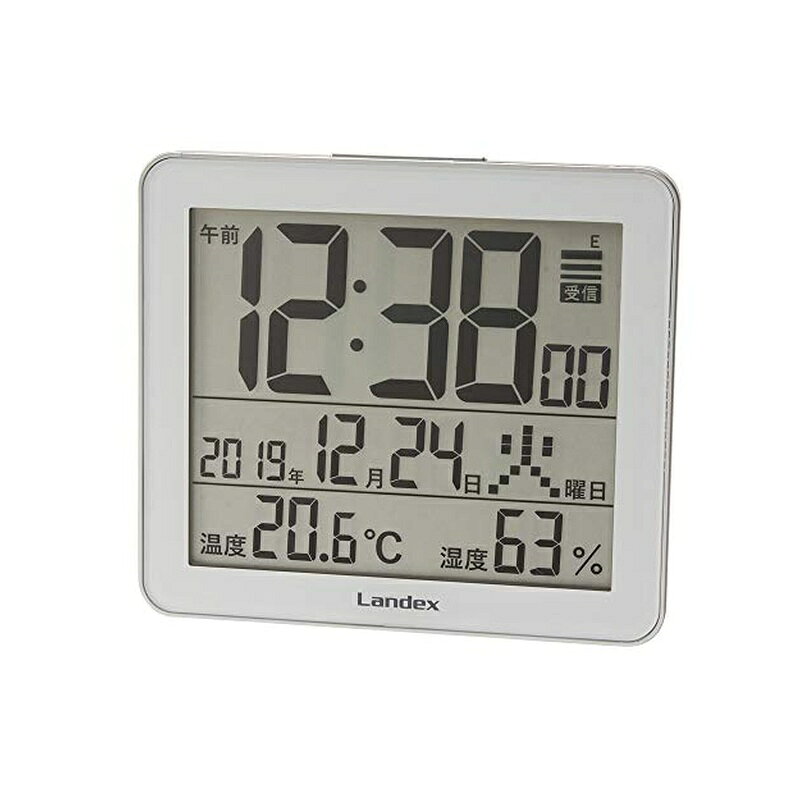 ●時刻合わせ不要のデジタルアラーム電波時計 ●時刻や曜日、温度と湿度を示す液晶表示部分は最大約4.3cmの大きさがあり、見やすい表示になっています ●バックライト(イエロー)は液晶画面全体に光が灯り夜間の視認性に優れています ●アラームは1...