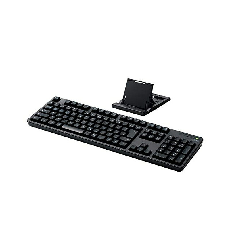 型番：TK-FBM112BK ●タイピングしやすい、JIS規格準拠の標準日本語配列のキーボードです。 ●大型のエンターキーや、独立して配置されたDeleteやInsertなどの特殊キーにより、誤入力しにくく快適なキータイピングが行えます。 ...