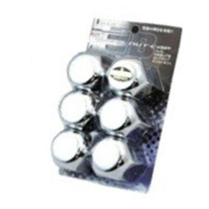 本体サイズ：65×41×41mm 6個入り 41mm用ナットキャップです。 リア用ロングタイプ。 スチール　メッキ 1パックは6個入り 注意書き：ISOホイールナットキャップには適合いたしません。 ※商品の改訂等により、パッケージデザイン・...