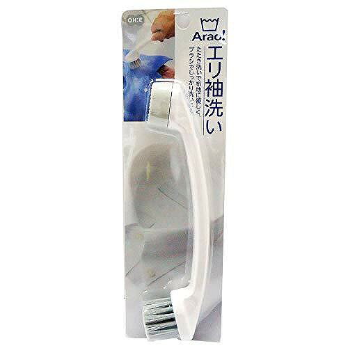 2種類のヘッドを使い分け襟元の汚れに袖の汚れやシミなどに持ちやすいハンドル収納に便利 サイズ 約21.5×3.3×6cm 原産国 中国製 材質 柄：ポリプロピレン　たたき洗い部：熱可塑性エラストマー　ブラシ：ナイロン 寸法 約 幅21.5×...