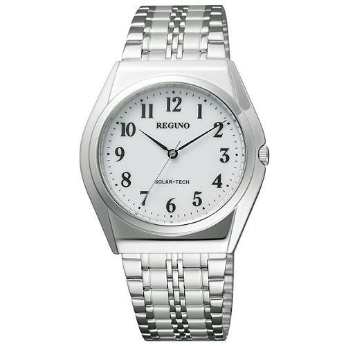 ●【メーカー】:CITIZEN(シチズン) ●【ブランド】:REGUNO(レグノ) ●【精度】:±15秒/月 ●【防水】:5気圧防水 ●【ガラス】:クリスタルガラス ●【バンド】:三ツ折れプッシュフリータイプ ●【製造国】:中国 *商品の改...