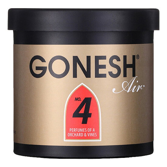 フレグランスジェルという固形の芳香剤。 GONESHのイメージをそのままにゴールドのアルミ缶を採用。 火を使わず、場所を選ばず使えるため、車など小さなスペースでの芳香剤として重宝します。 ●【ブランド】 ： GONESH ●【メーカー】 ：...