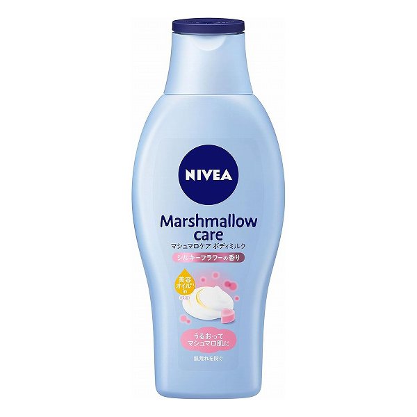 すべすべやわらかなマシュマロ肌に整えるボディミルク 美容オイルのとけこんだミルクがなめらかになじみ、うるおいをたっぷり与えすべすべでやわらかなマシュマロ肌に整えるボディケアミルク ●美容オイル（保湿成分）：ホホバオイル・スウィートアーモンド...