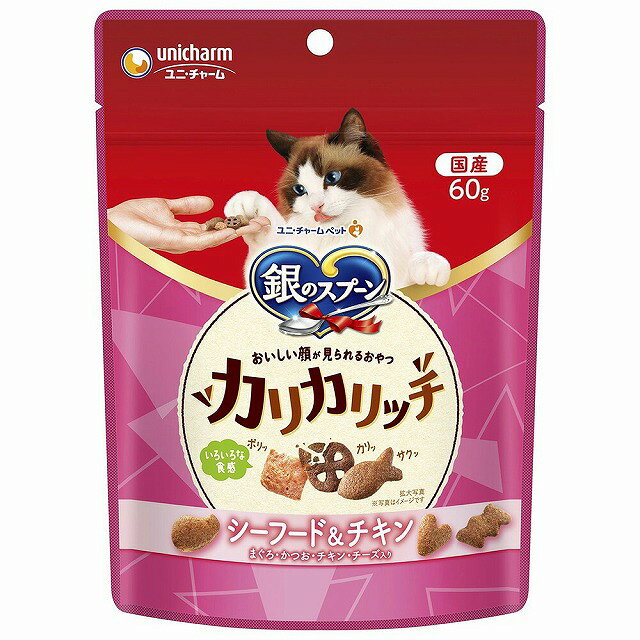 ネコポスでの発送可能数は2個までとなります。 ●ひと粒ひと粒、楽しみながら味わえる、幸せいっぱいのカリッとおいしいおやつ ●猫ちゃんが大好きなおいしさをミックス 【名称】猫用副食 【原材料名】穀類(小麦粉、パン粉、米粉、コーングルテンミール...