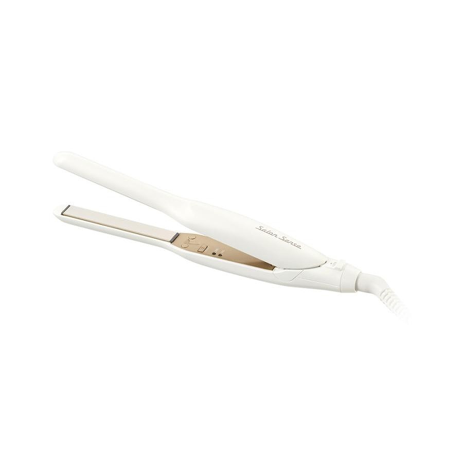 電源：1Φ　AC 100-240V 50/60Hz共用 消費電力：23W 安全装置：電流ヒューズ6.3A イオン：マイナスイオン プレート：シルキーモイスト加工 プレートサイズ：幅12×長さ90mm 最高温度：約200℃(周囲温度30℃の場...