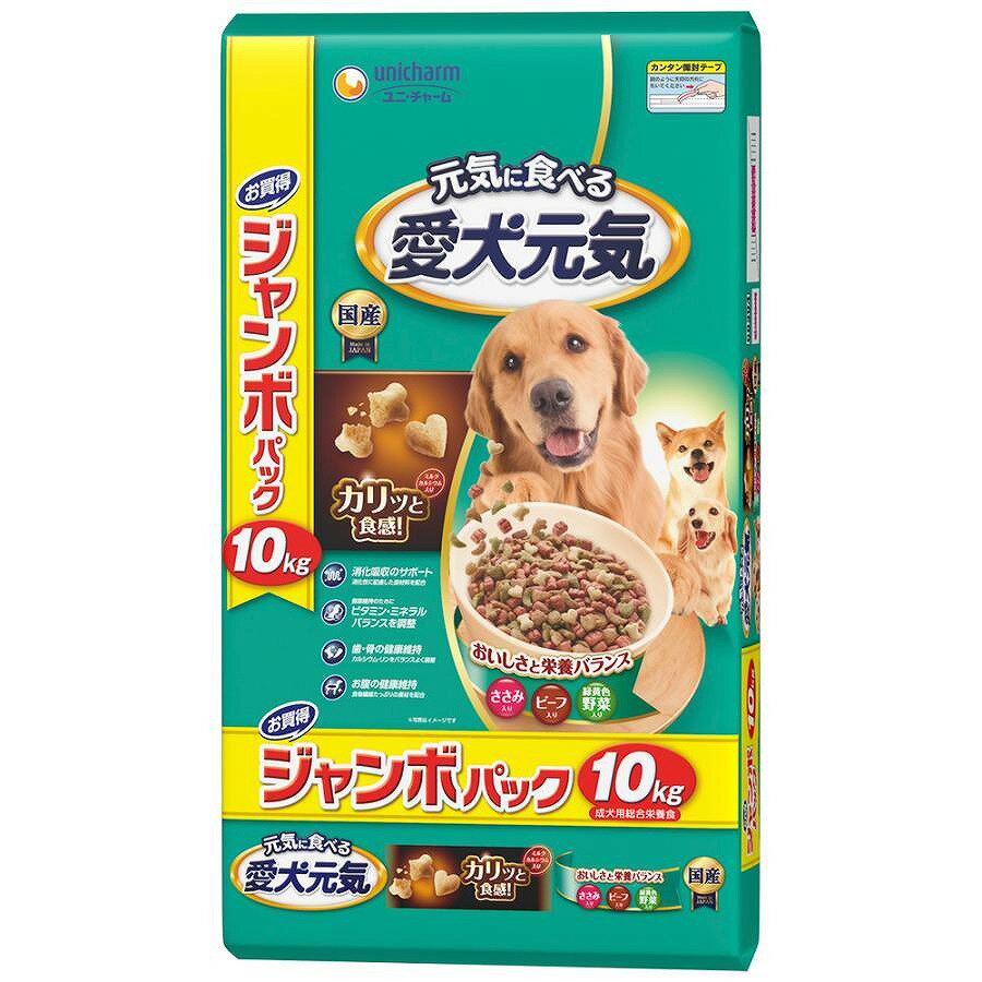味：ささみ 用途：総合栄養食 適応種：犬 内容量：10kg 生産国：日本 原材料：穀類(トウモロコシ、小麦粉、コーングルテンミール、フスマ、パン粉、コーングルテンフィード)、 肉類、豆類、 動物性油脂、野菜類、 フィッシュエキス、ビール酵母...