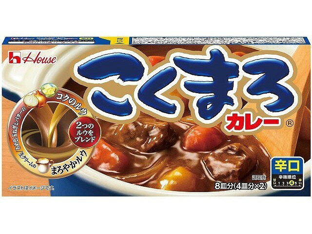 2つのルウをブレンドして仕上げたカレールウなので、甘みや旨み、スパイス感といったおいしさが口の中に広がる、コク深いカレーを楽しめます。 原材料 食用油脂（牛脂豚脂混合油（国内製造）、パーム油）、小麦粉、でんぷん、食塩、砂糖、カレーパウダー、...