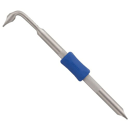 狭い箇所で力が必要な時に便利な短軸仕様です。 仕様 ●サイズ：(-)6.0mm。 ●軸長：18mm。 ●全長：117mm。 ●全身焼入。 ●刃先マグネット入り。 ●環境対策品。 ●クッショングリップ色：青。 ●刃先：シャンパンゴールドメッキ...