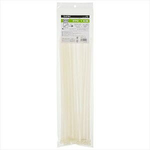 ●仕様 結束径:7〜102mm ループ引張強度:534N/54.4kgf 使用温度範囲:-40℃〜85℃ 難燃性(主原料):UL94V-2 サイズ:全長370×幅7.6mm 材質:PA66/ナイロン66 最低設置温度:-20℃ RoHS適合...