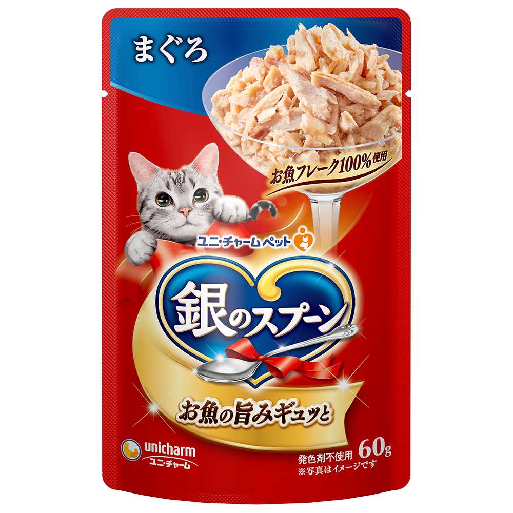 【名称】猫用一般食 【原材料名】魚介類(まぐろ、かつお、フィッシュエキス)、調味料、増粘多糖類 【保証成分】タンパク質13.0%以上脂質1.0%以上繊維0.5%以下灰分3.0%以下水分83.0%以下 【代謝エネルギー】約25kcal 【内容...