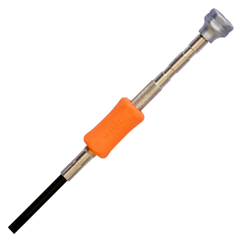 ローレット加工で細かな回転が行えます。 仕様 ●サイズ：(-)3.5mm。 ●軸長：28mm。 ●全長：108mm。 ●クッショングリップ色：黄。 ●環境対策品。 ※商品の改定等により、パッケージデザイン・内容等は予告なく変更される場合がご...