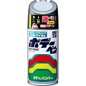 焼付塗装に迫る性能を持つ、ストレートアクリル樹脂塗料。バレー式ボタン採用で、ラクにキレイにスプレーできます。 さらに、ワイド＆スポットとタテ＆ヨコの4パターンスプレー機能により、大きな補修、小さな補修等、様々な補修に便利。 補修されるお車の...