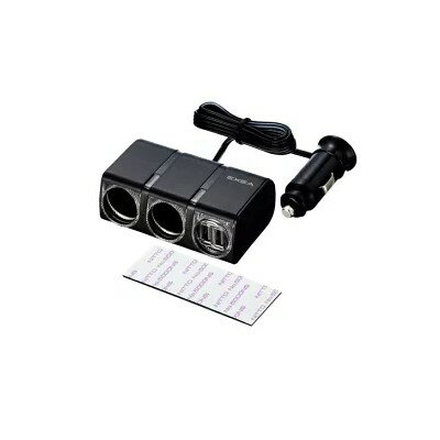 ●お好きな場所に両面テープで設置できるコードタイプソケット(コード長1m)です。 ●USBポートは接続した機種を自動で判別し機種に合った電流で最適充電を行う自動判別機能を採用しています。各ポートで独立した制御を行いますので、異なる機種を同時...