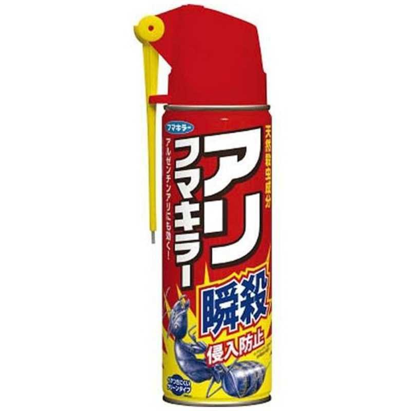 ●【ブランド】：アリフマキラー ●【メーカー】：フマキラー ●【内容量】： 450mL ●【成分】： ピレトリン、ファルネシルアセトン、灯油、LPガス ●【商品サイズ (幅X奥行X高さ)】： 83mm×66mm×235mm●【ブランド】：ア...