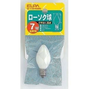 [商品説明] ローソクの炎形をしており、ローソク灯、灯明用などに適しています。 [商品仕様] 〇本体サイズ：全長53×バルブ径23(mm) 〇口金：E12 〇入数：1個 〇カラー：ホワイト 〇定格消費電力：7W※商品は自社店舗販売と在庫を共...