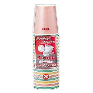 ●商品概要 材質・・・バージンパルプ(100％) 外面・内面：PEラミネート加工 容量・・・250mL ●注意事項 本品は飲料用簡易コップとして製造されております。食品以外には使用しないでください。 アルコール飲料のご使用はモレる場合がござ...