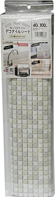 ●【ブランド】：貼ってはがせる ●【メーカー】：明和グラビア ●【材質】：はく離紙：紙, 裏面：アクリル系樹脂, 表面：塩化ビニル樹脂, 中間層：ポリエステル ●【サイズ】：40cm×100cm、厚み:0.5mm ● 防水性に優れているので...