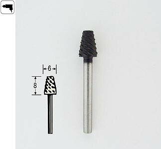 サイズ:直径6×長さ8mm 重量(約):18g 軸径:3mm 材質:炭素工具鋼 ヤスリ目 ※商品の改訂等により、パッケージデザイン・内容等は予告なく変更される場合がございます。 ※商品は自社店舗販売と在庫を共有しているため、在庫更新のタイミ...