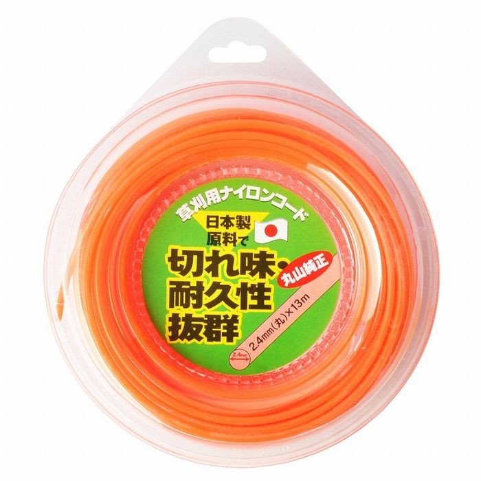 ●【ブランド】： BIG-M ●【メーカー】： 丸山製作所 ●【サイズ】：直径2.4mm×13m ●【タイプ】：丸 ●【重量】40.8 g ※商品の改訂等により、パッケージデザイン・内容等は予告なく変更される場合がございます。 ※商品は自社...